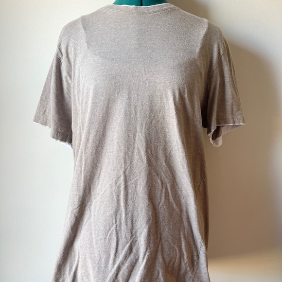 Denim & Flower | Shirts | Denim Flower Tanbeige Short Sleeve Tee | Poshmark
